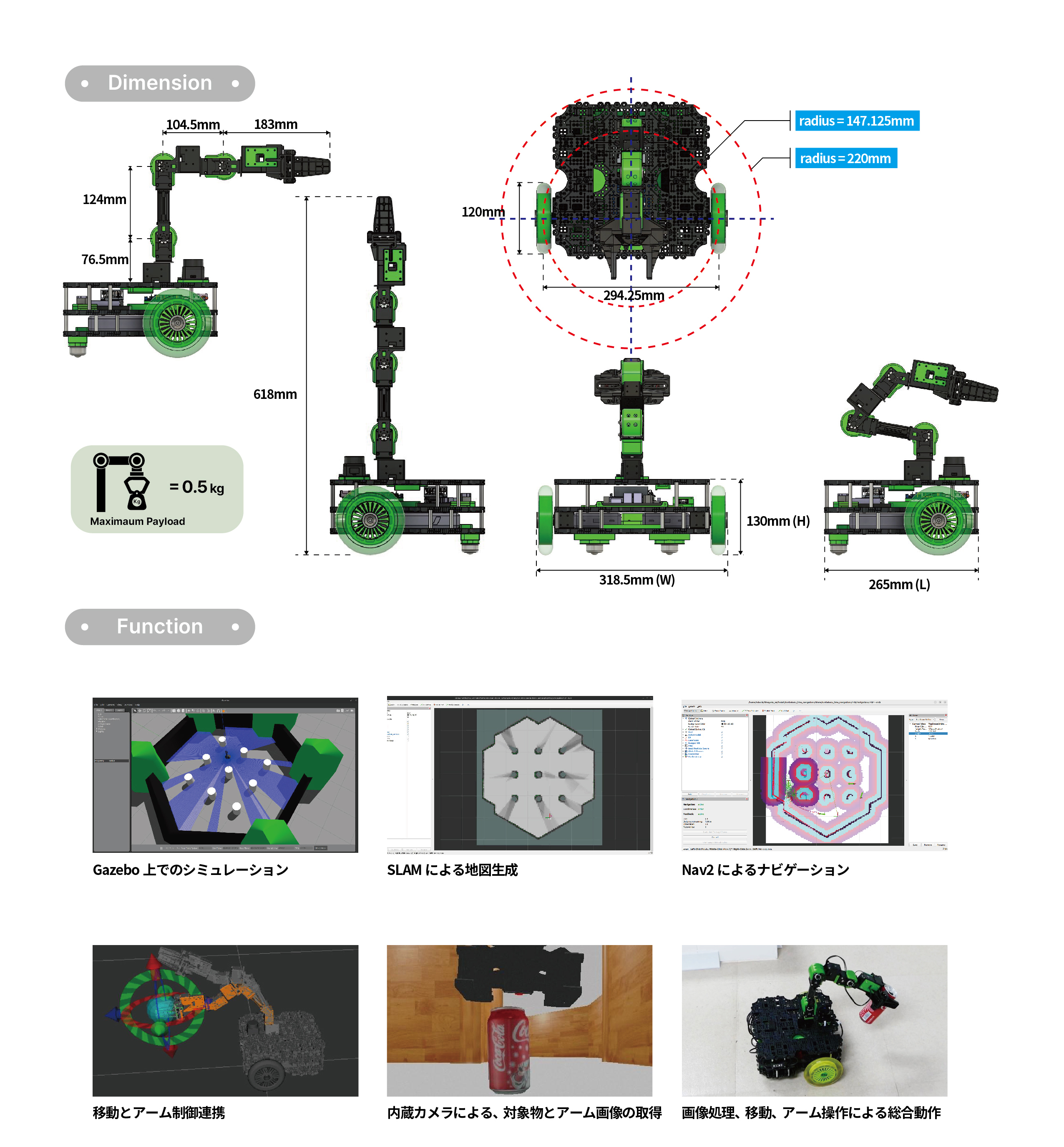 TurtleBot3 Lime | ROBOTIS e-Shop